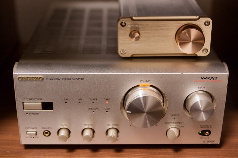 中華アンプSMSL SA-50とONKYO A-909Xの比較レビュー｜高音質対決